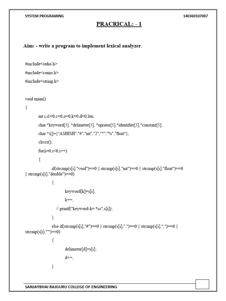 Practical - 1 | PDF | Computer Programming | Software Engineering