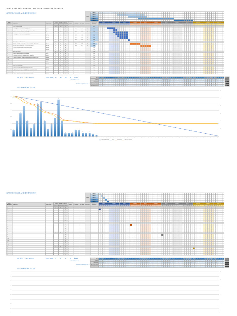 IC Software Implementation Plan Template Example | PDF | Computer ...