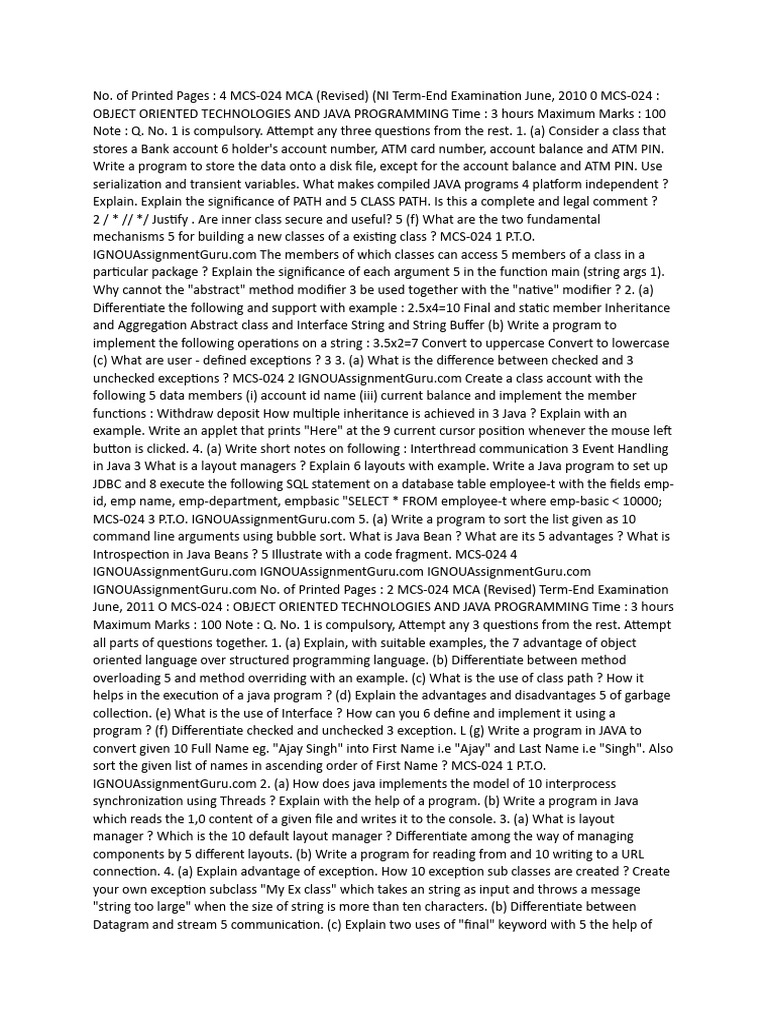No Pdf Method Computer Programming Class Computer Programming