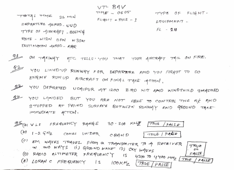 Vt-Bav Questions | PDF