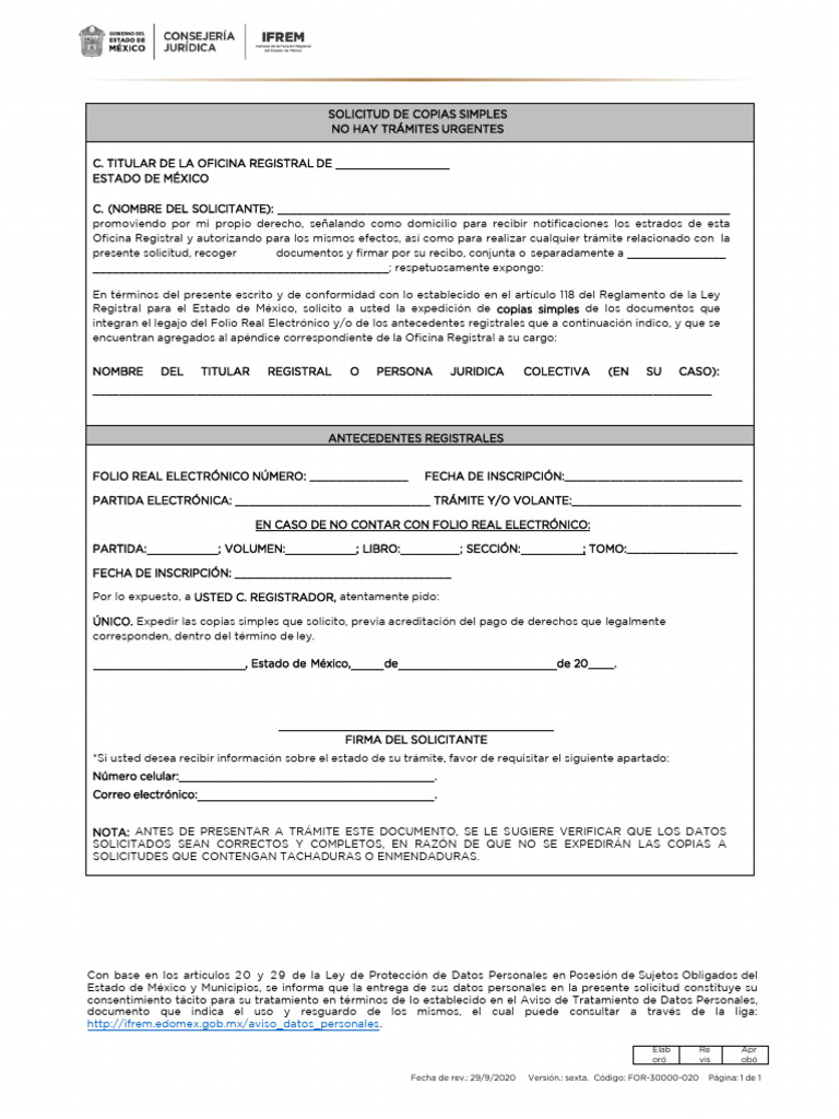 Solicitud de Copias Simples | Descargar gratis PDF | Gobierno | Justicia