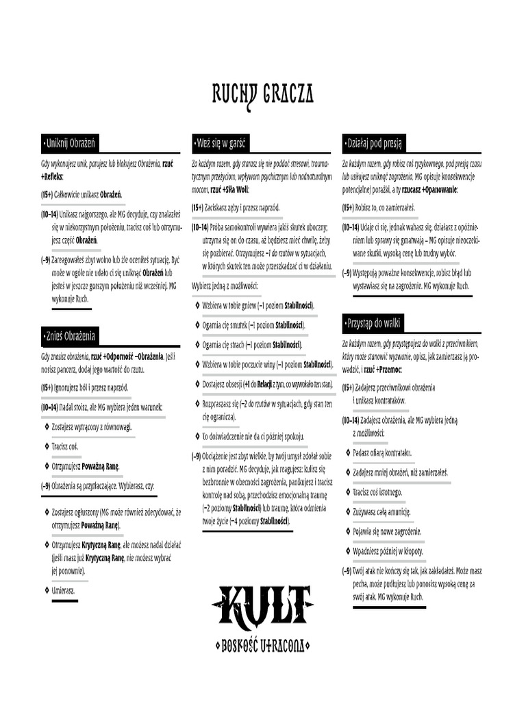 Kult Ruchy | PDF