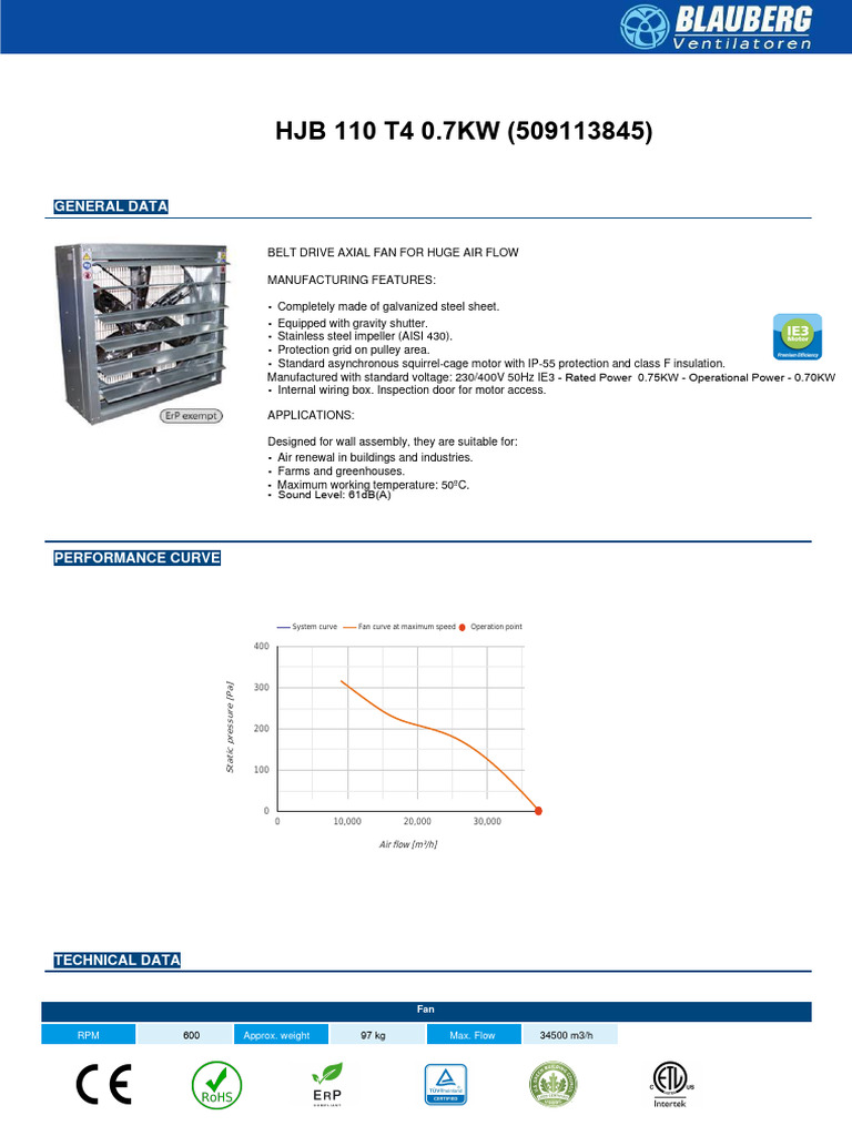 HJB 110 T4 0.7KW (509113845) | PDF | Electrical Wiring | Building ...
