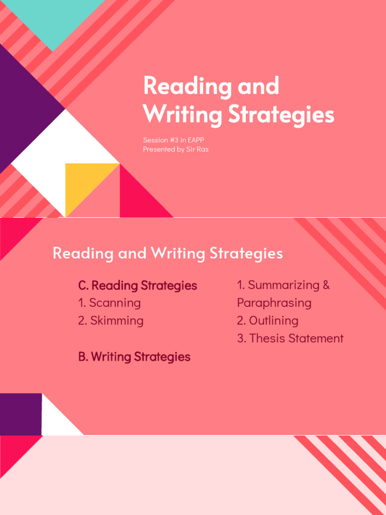MID - L3 - Reading and Writing Strat - Part 1 | PDF | Food Security | Engineering