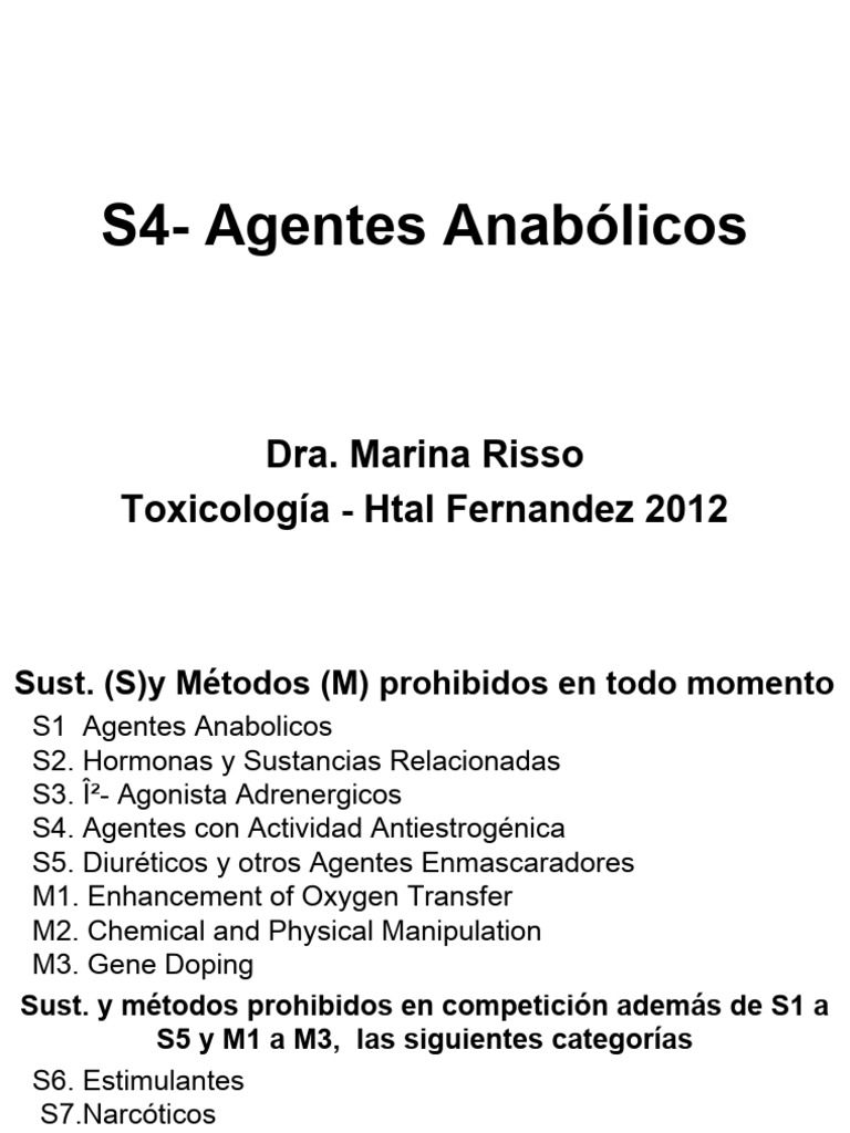 Esteroides Anabólicos: Usos y Abusos | PDF | Testosterona | Andrógino