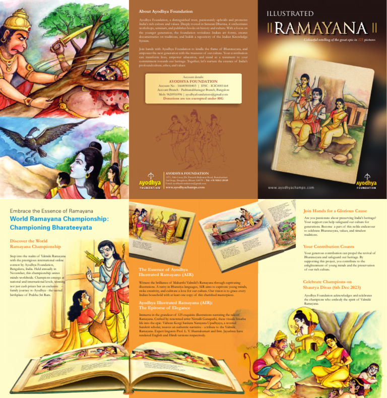 Illustrated-Ramayana-Brochure | PDF | Ramayana