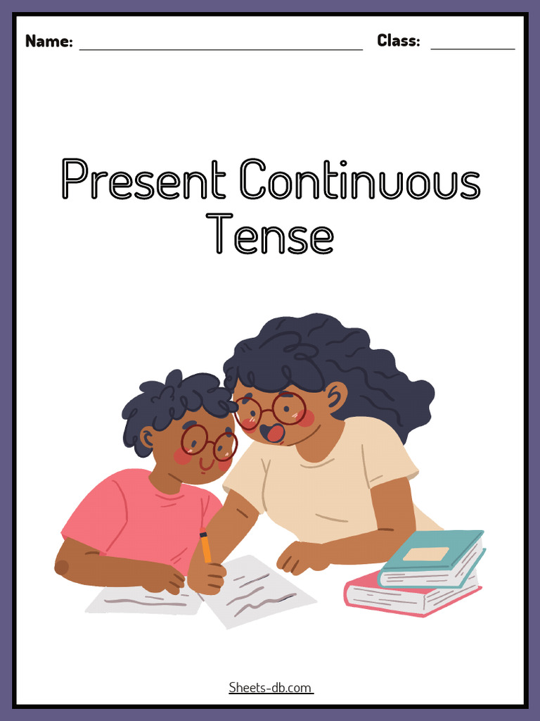Present-Continuous (1) | PDF