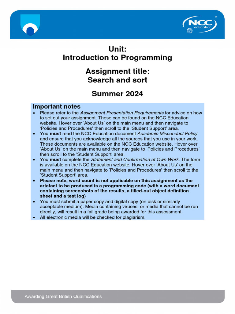 ITP Assignment Summer 2024 (15085) | PDF | Computer Program | Programming