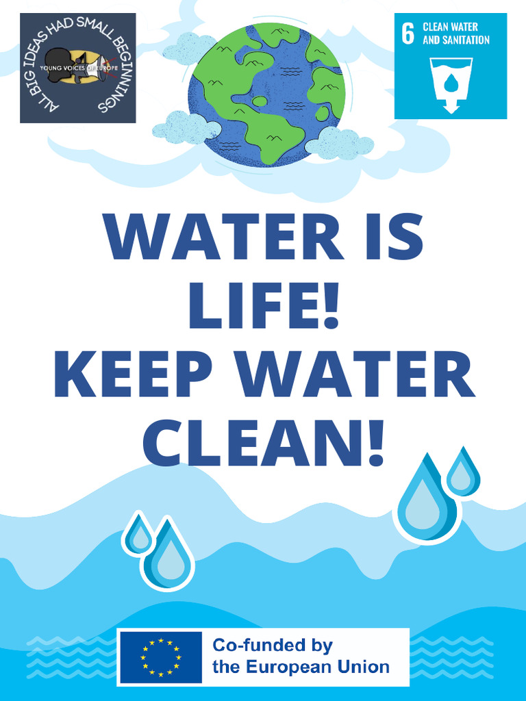 Poster SDG 6 - Clean Water and Sanitation | PDF