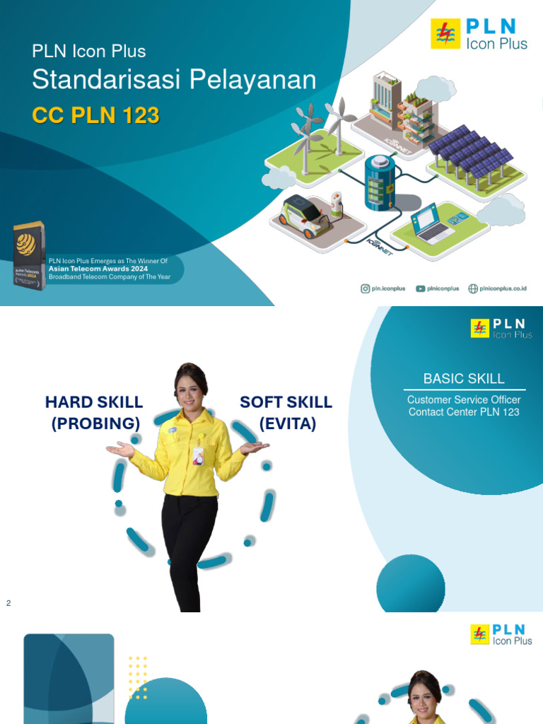 Standar Komunikasi PLN Sesuai CC123 2024 | PDF