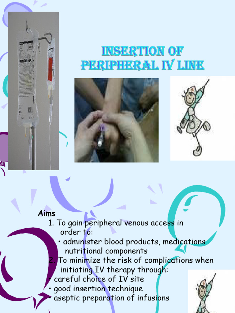 IV Insertion | PDF | Intravenous Therapy | Medical Specialties