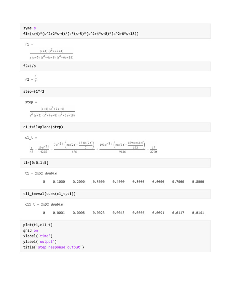 Matlab Quiz 1 Pdf 