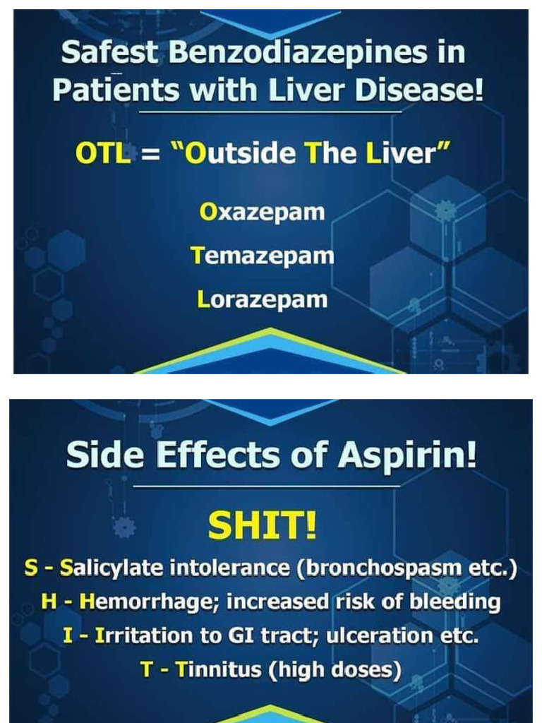 Drugs Pneumonics | PDF