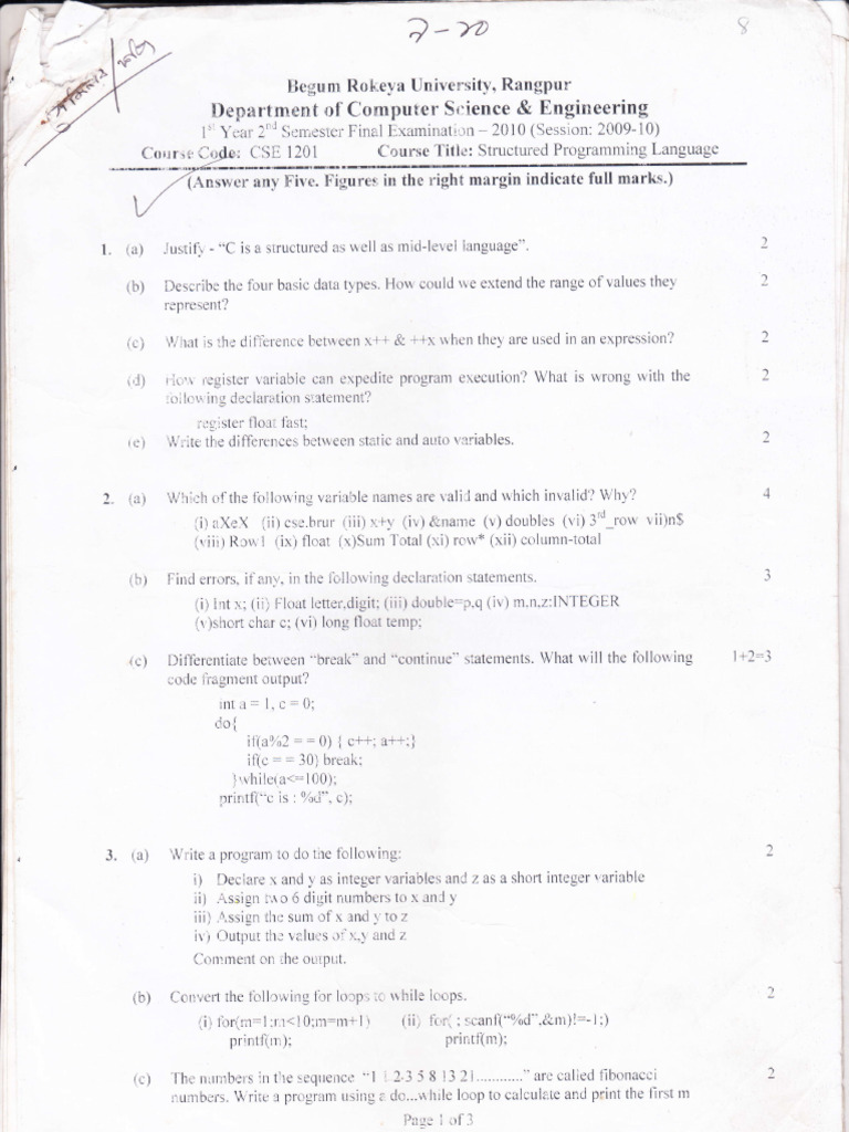 Stat | PDF | Programming Paradigms | Computer Engineering