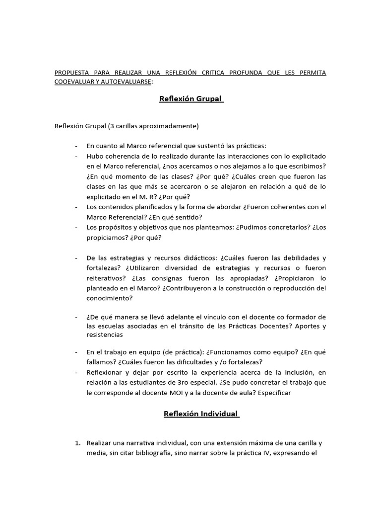 Reflexión Grupal | PDF | Aprendizaje | Modificación de comportamiento