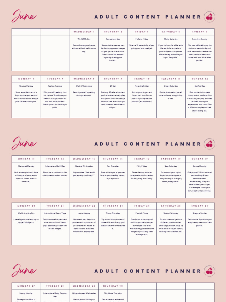 6_-_June_Content_Ideas_ | PDF