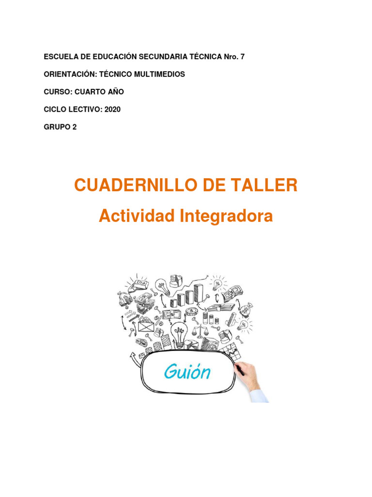 Cuadernillo 6 - Actividad Integradora | PDF | Crecimiento personal y profesional