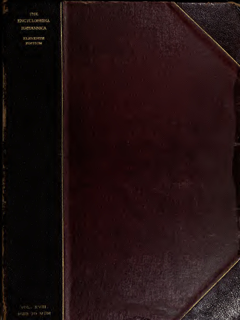 Encyclopaedia Britannica 1911 | PDF | Encyclopædia Britannica Eleventh ...