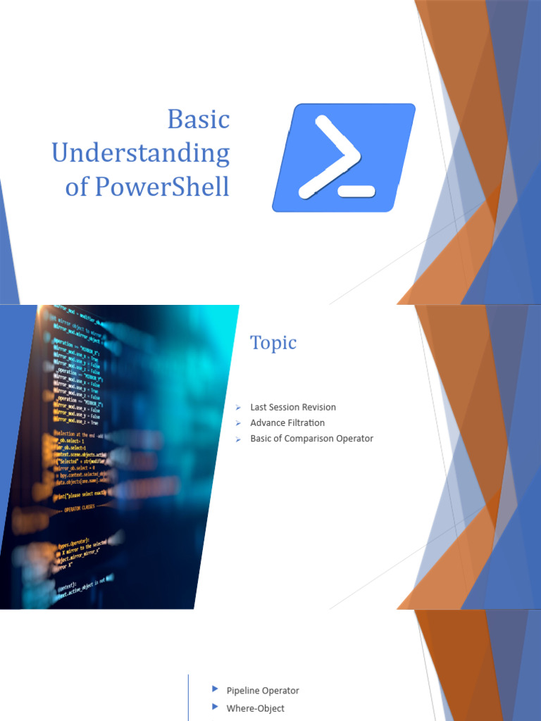 PowerShell Comparison Operators Overview | PDF | Computer Science ...