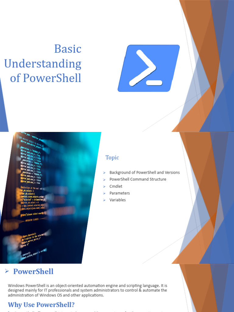 Power Shell | PDF | Parameter (Computer Programming) | Computer Science