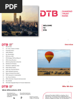 DTB 2025 Product and Tariff Overview | PDF | Transaction Account | Banks