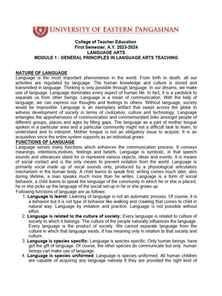 Module 1 Pdf Vocabulary Learning