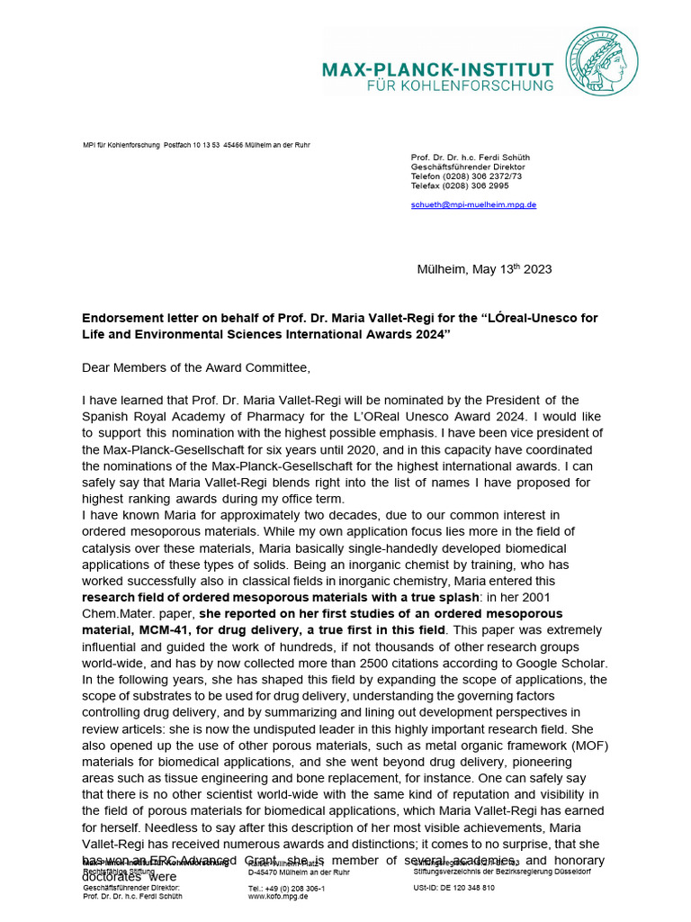 Apoyo Max-Planck | PDF | Science