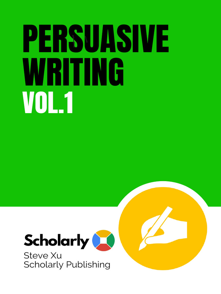 Textbook Persuasive Writing | Download Free PDF | Persuasion | Rhetoric