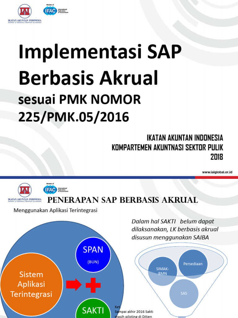 Implementasi SAP Akrual Sesuai PMK 225 2016-EditYY180817 | PDF