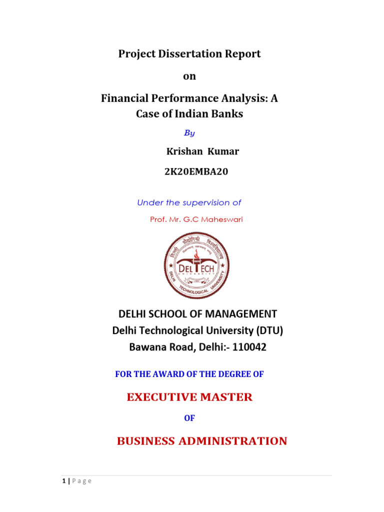 Krishan Kumar Mba | PDF | Mergers And Acquisitions | Banks