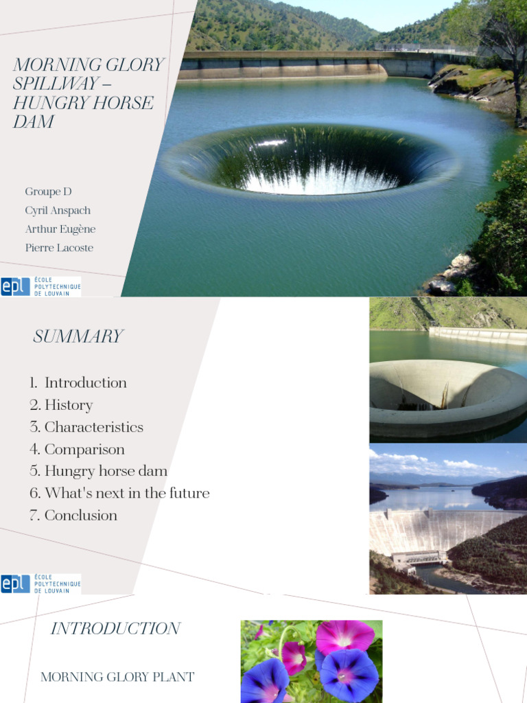 Morning Glory Spillway_Hungry Horse Dam | PDF | Spillway | Dam