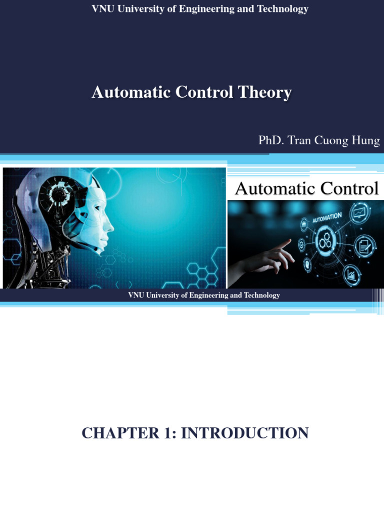 02.LTDKTD 2 Chapter 1 Introduction | PDF | Control Theory | Automation