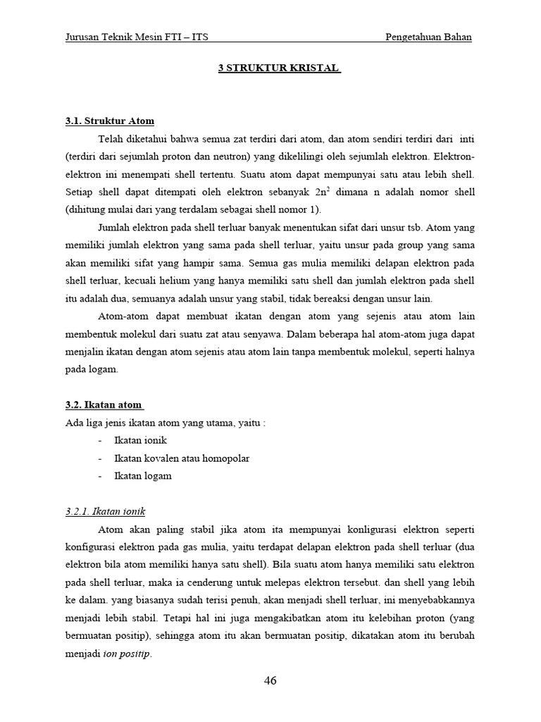 Bab 03-Struktur Kristal - Deformasi | PDF