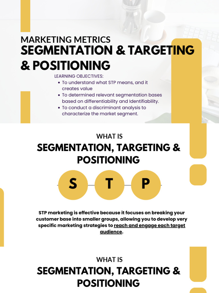 STP Marketing: Segmentation, Targeting, Positioning | PDF | Market Segmentation | Customer ...