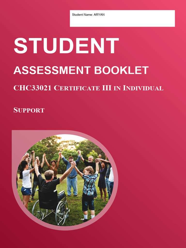 CHCCCS041 Student Assessment Booklet V1.1.v1.0 | PDF | Human Body | Heart Valve