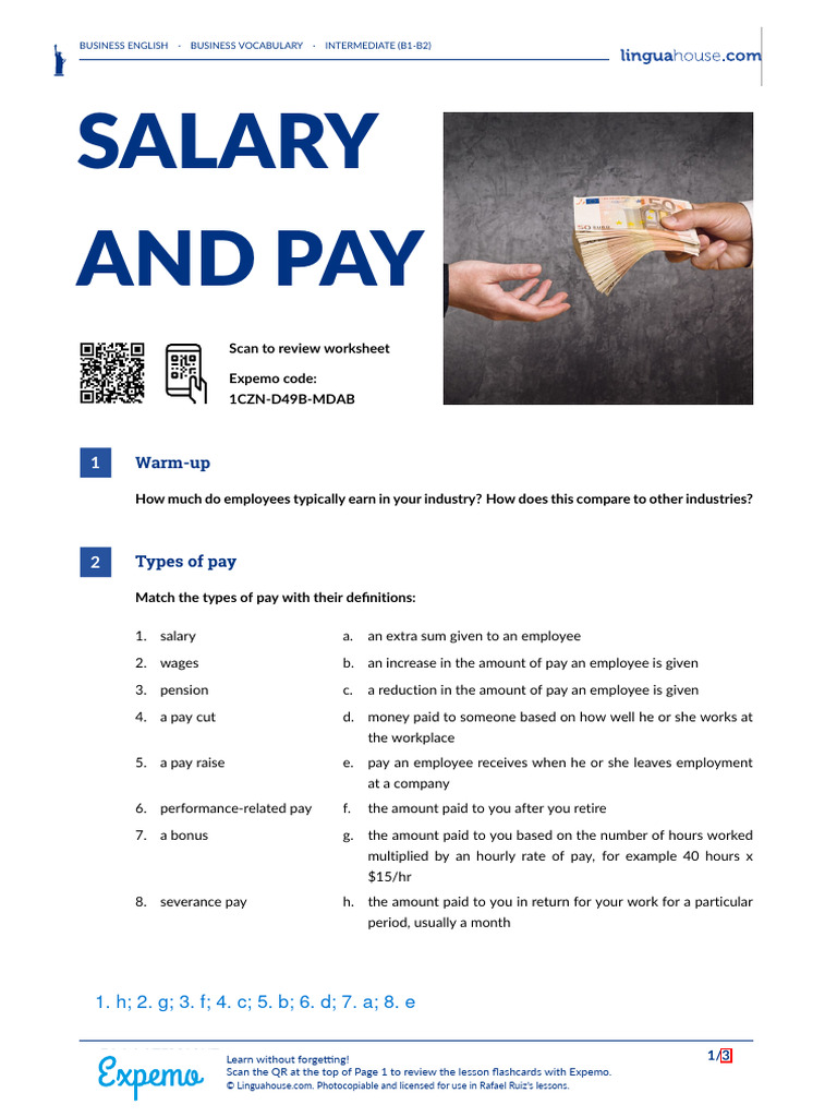 Reyes_López_Elena_salary-and-pay-american-english-student | PDF | Employment | Salary