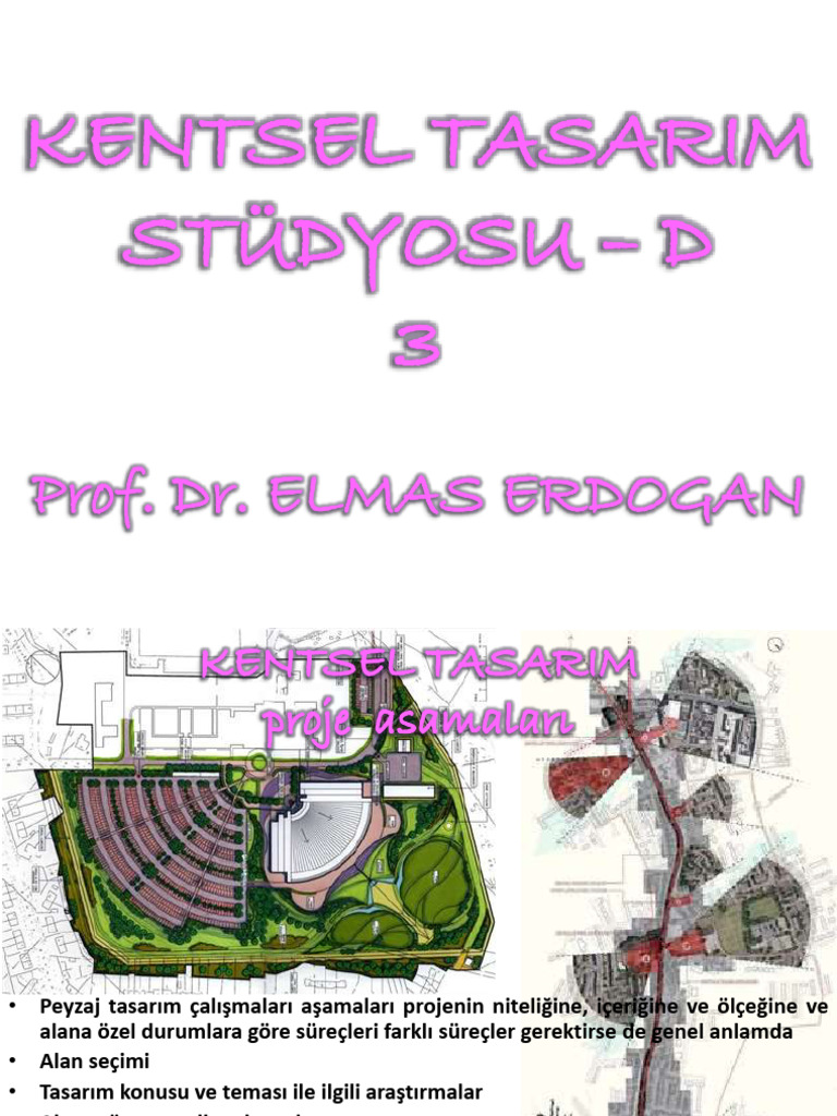 KENTSEL TASARIM 3 | PDF
