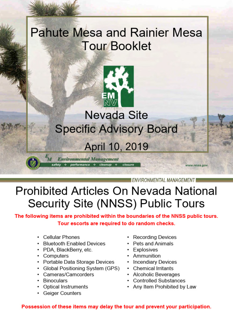 NSSAB Tour Booklet 4-10-19 FINALR | PDF