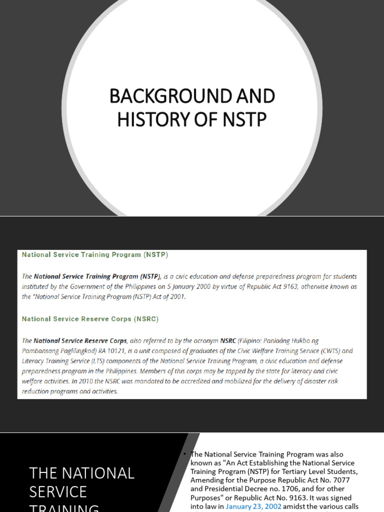 NSTP-History Merged | PDF
