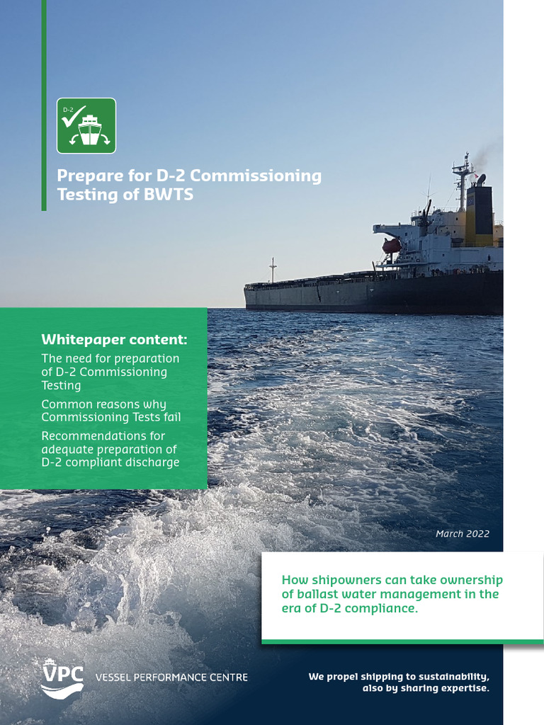 Shipowners' Guide to D-2 Compliance | PDF