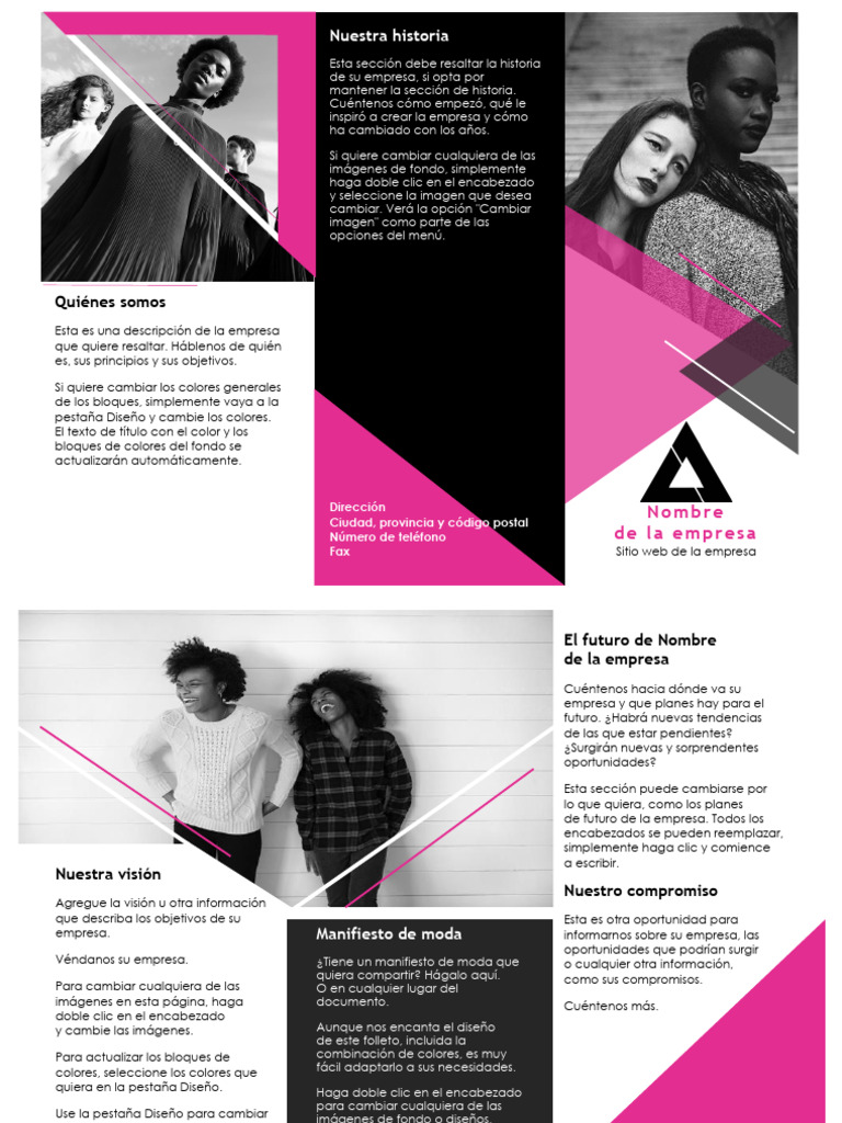 Folleto de Presentación Empresarial | PDF | Informática
