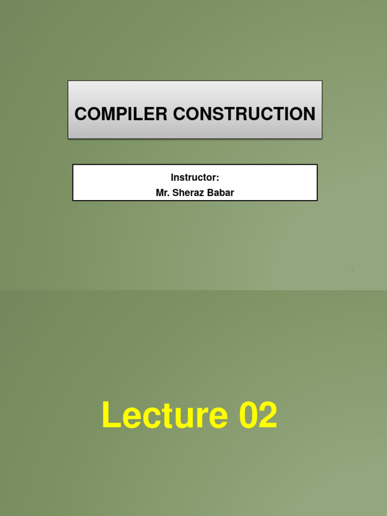 Language processing system | PDF | Compiler | Parsing Language processing system | PDF | Compiler | Parsing