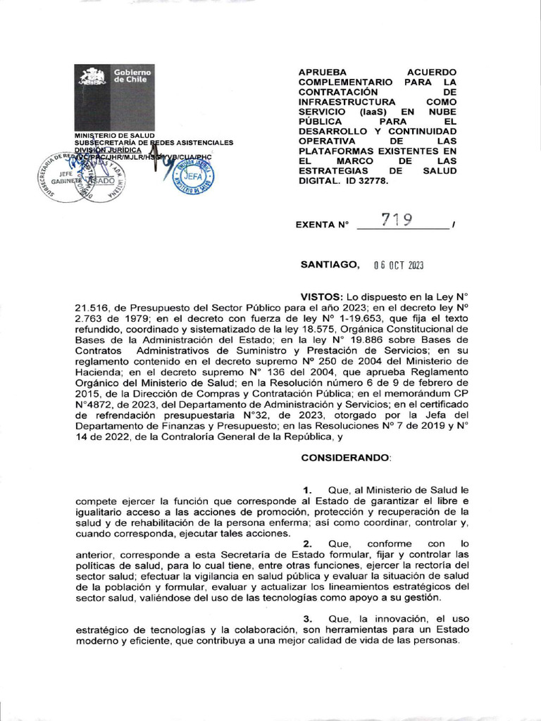 RES. EXENTA #719 Compressed | PDF