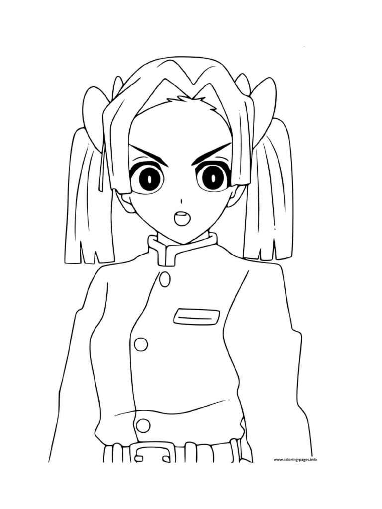 Demon Slayer Coloring Pages | PDF