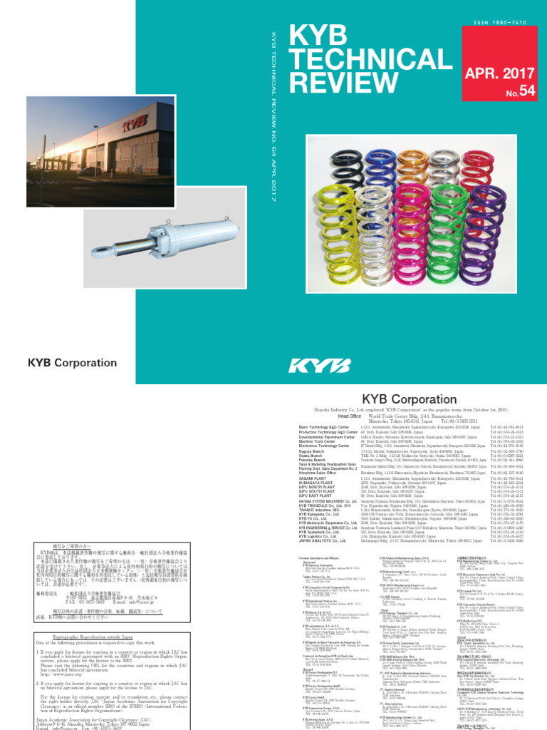 KYB Technical Review | PDF