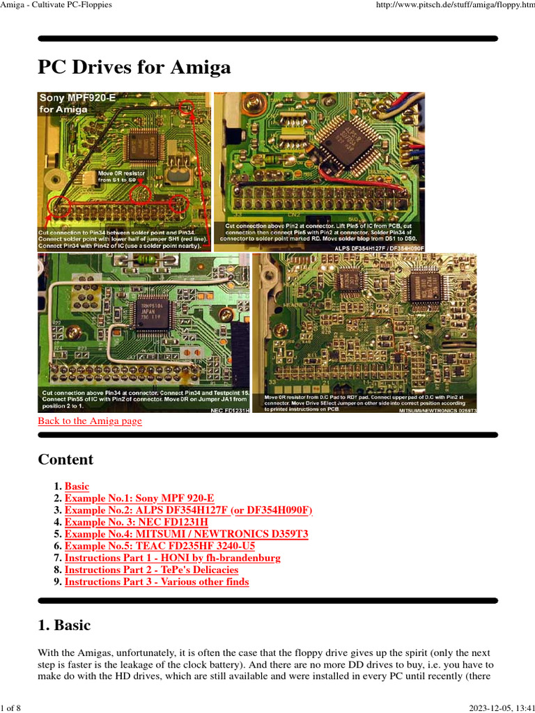 Amiga - Cultivate PC-Floppies | Download Free PDF | Electrical ...