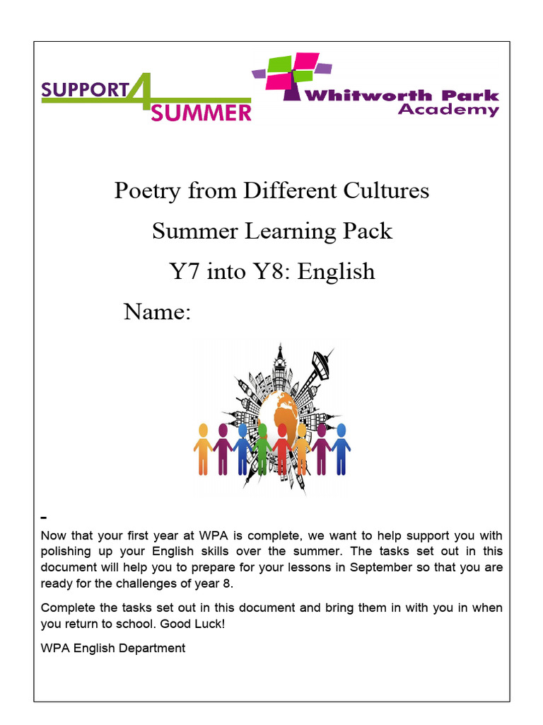 7 8 English | PDF | Poetry | Rhyme