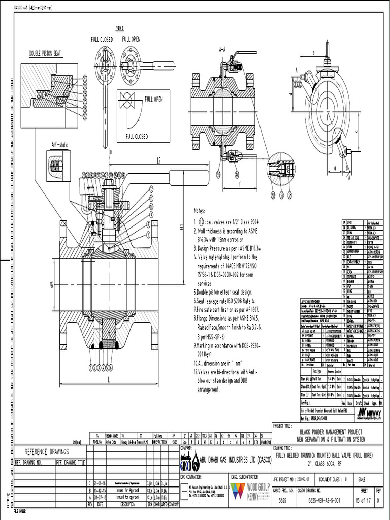 Full Bore 2'' - Drawing | PDF