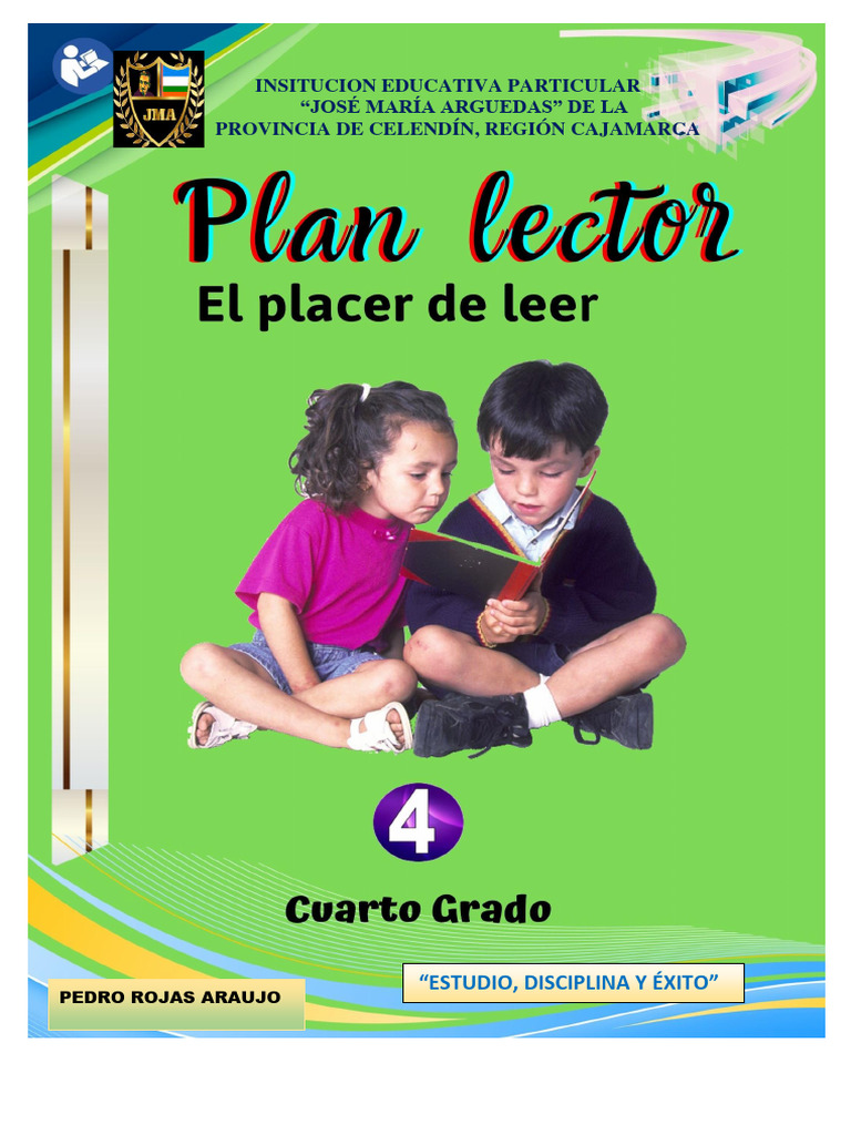 Plan Lector 4to. Primaria 2024 | PDF | Escuelas | Araña