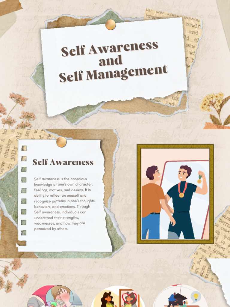Self Awareness and Self Management Presentation_20240401_212829_0000 | PDF